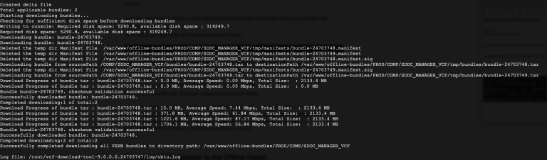 Setup a VCF 9.0 Offline Depot and VCF Download Tool (VCFDT) – Catbird IT Consulting Services